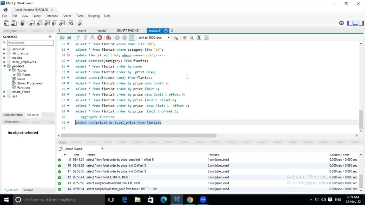 Aggregate Functions (SQL Session - 7) - YouTube