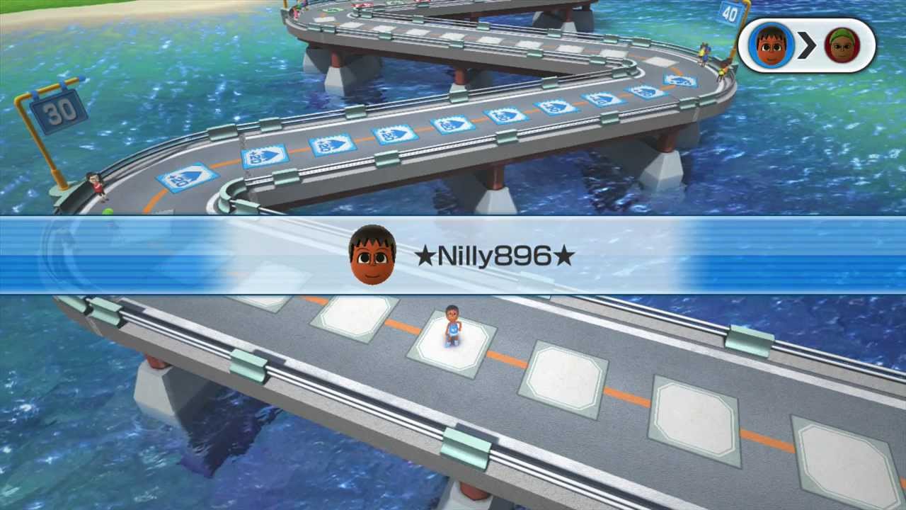 Wii Party U - Highway Rollers - 2 Players - Nilly896 vs Adam3815 - YouTube