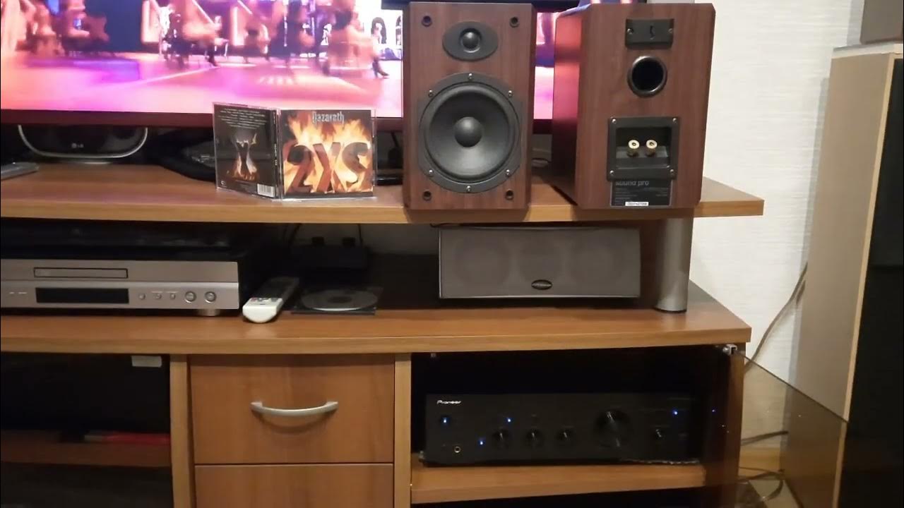 Колонки Sound Pro SC 300 часть 2. - YouTube