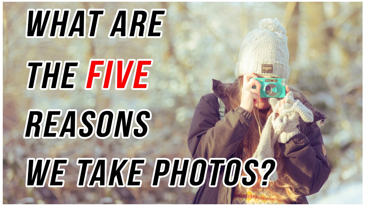 These are the FIVE types of photography...why do YOU take photos? - YouTube