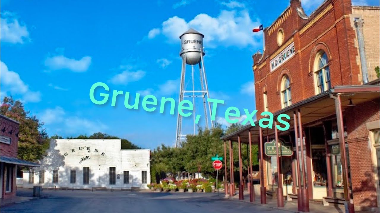 Gruene Texas - YouTube