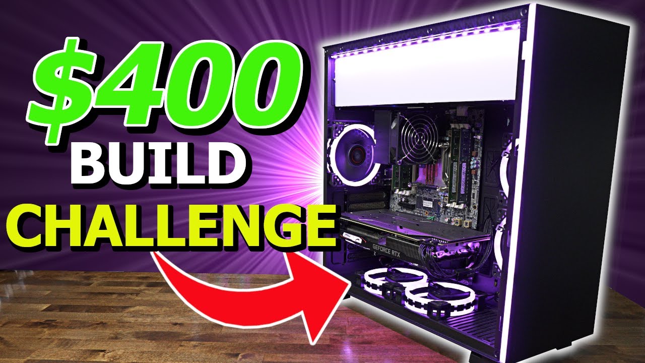Who Will Win the $400 PC Build Challenge? 4 Tech Youtubers Go Head-to-Head! - YouTube