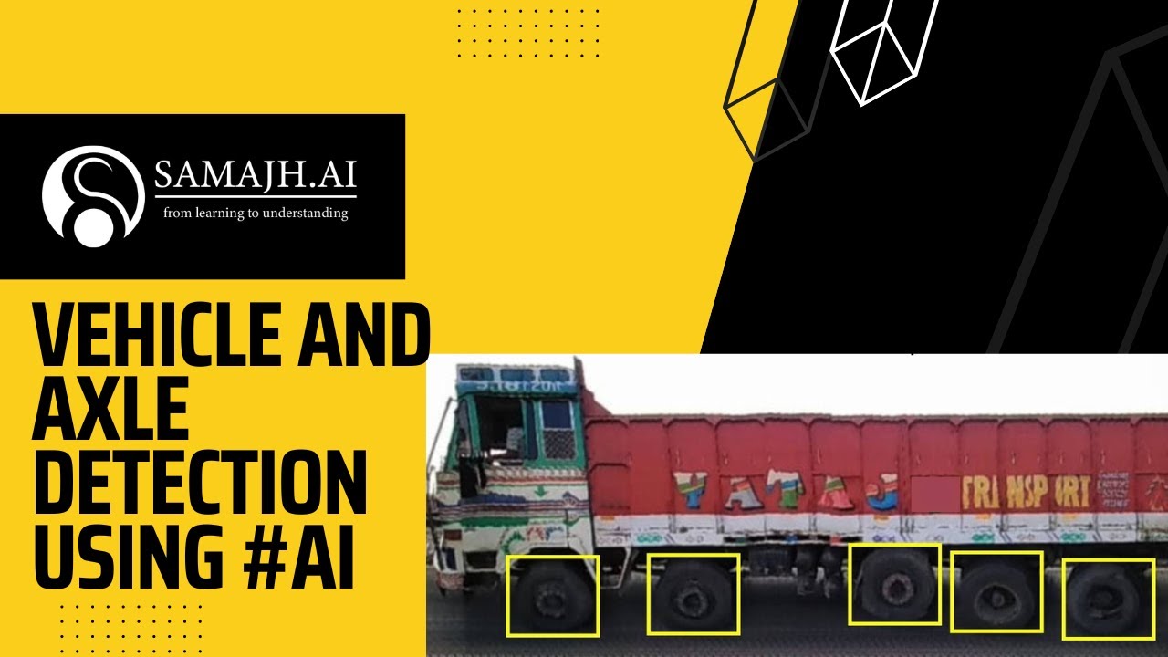 Vehicle and axle detection using #AI - YouTube