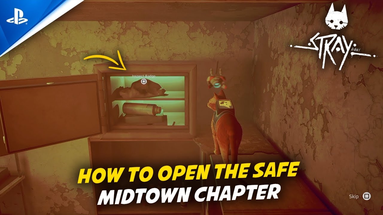 STRAY - PS5 | The MidTown - How To Open The Safe (Safe Code Location ...