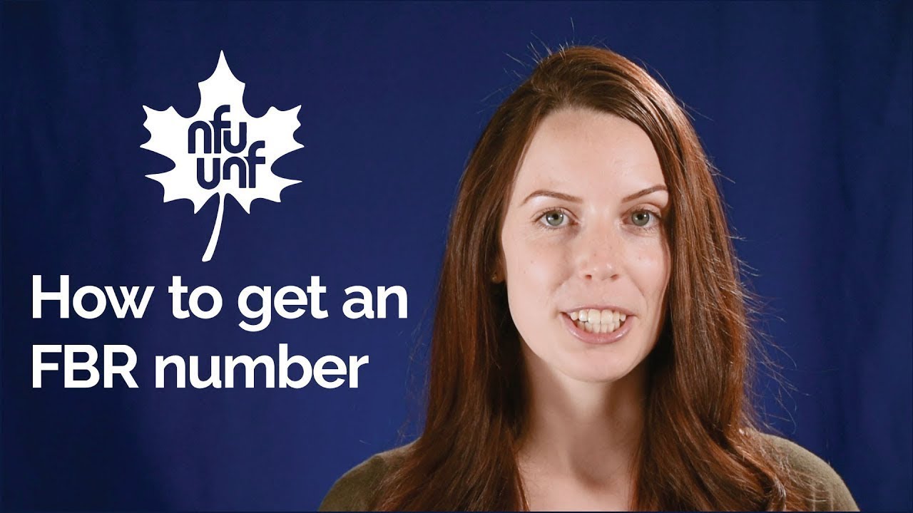 How To Get An FBR Number YouTube