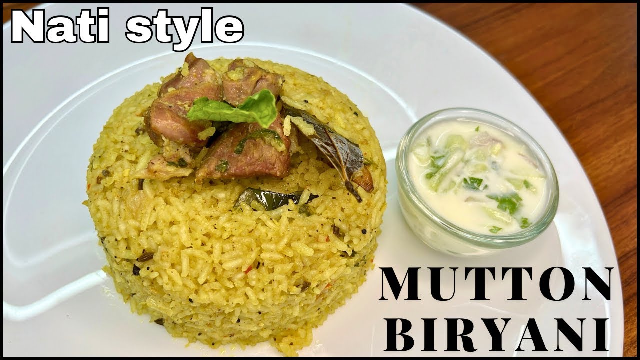 SECRETS OF BEST MUTTON BIRYANI 🤯| Nati style |how to make biryani ...