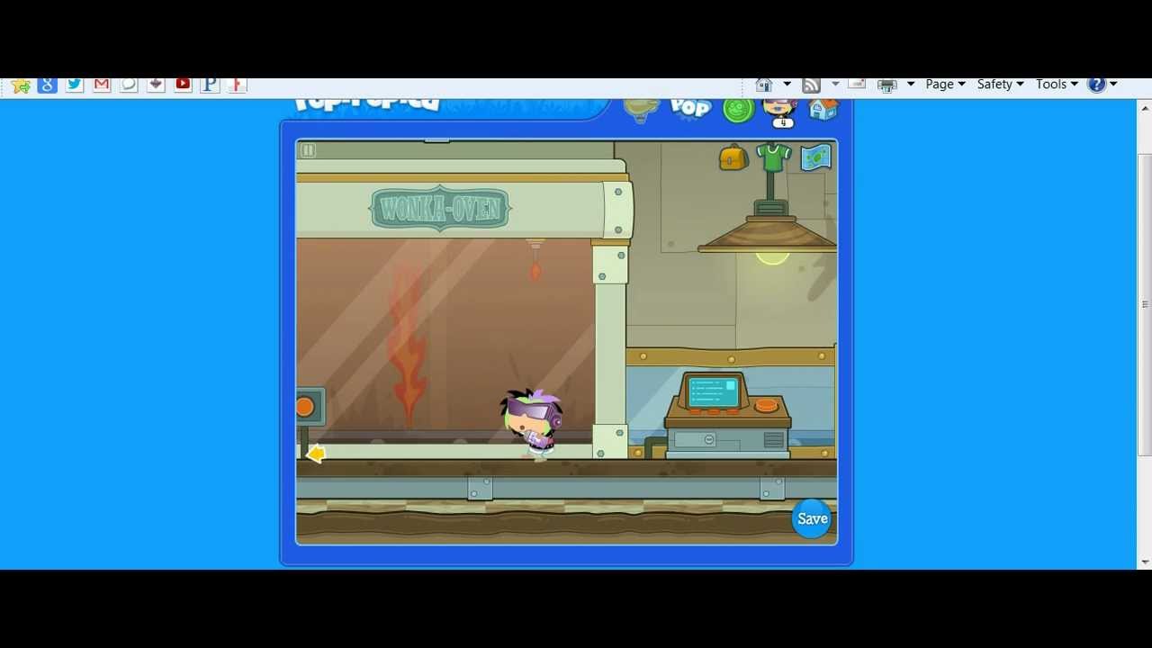Poptropica- How to beat the Fudge Room- Full Walkthrough - YouTube