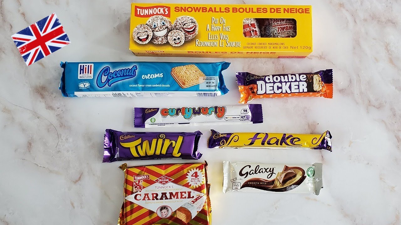 Trying British's BEST Snacks Part 2.🍪🇬🇧 - YouTube