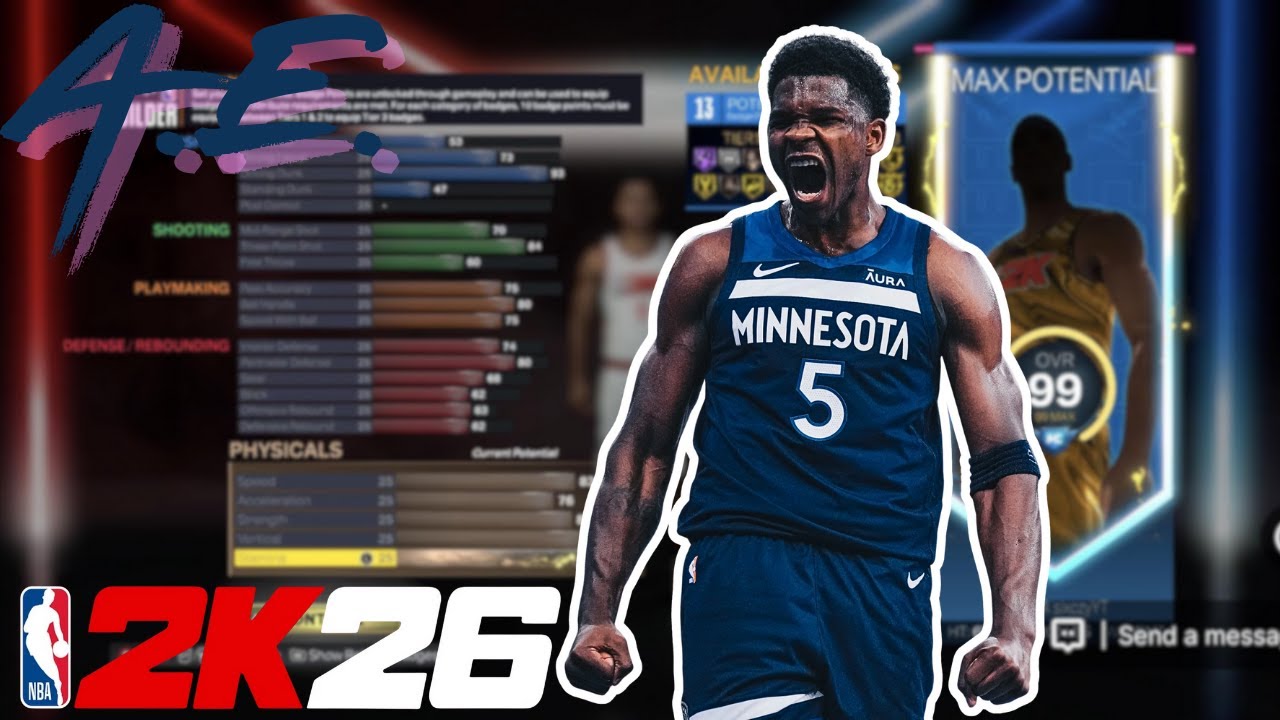 NBA 2K26: *New* Anthony Edwards Build No one Knew About! - YouTube