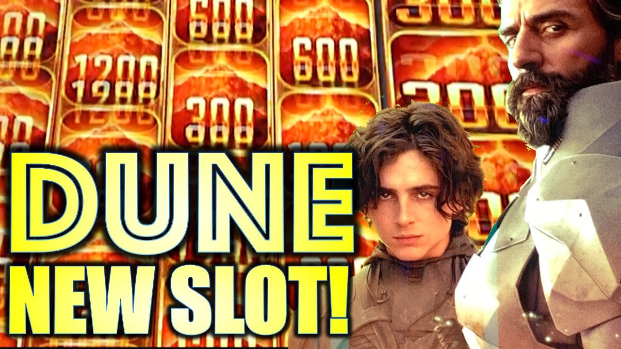 ★NEW DUNE MOVIE SLOT!★ LOVE SANDWORMS! Slot Machine (Aristocrat Gaming ...