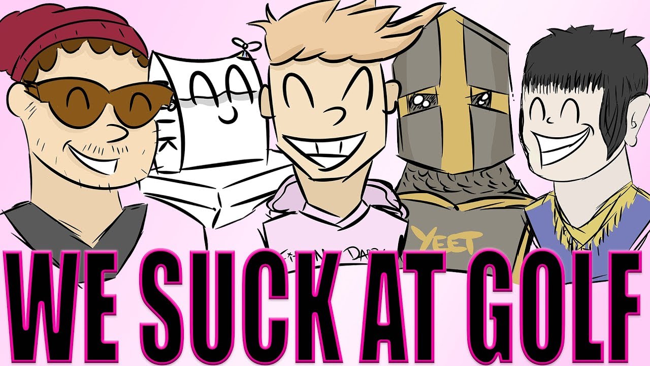 Idiots Play Golf It with Ainsley, Smii7y, Fitz, Swagger, and John - YouTube