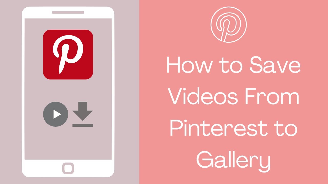 How to Save Videos From Pinterest to Gallery | Download Pinterest ...