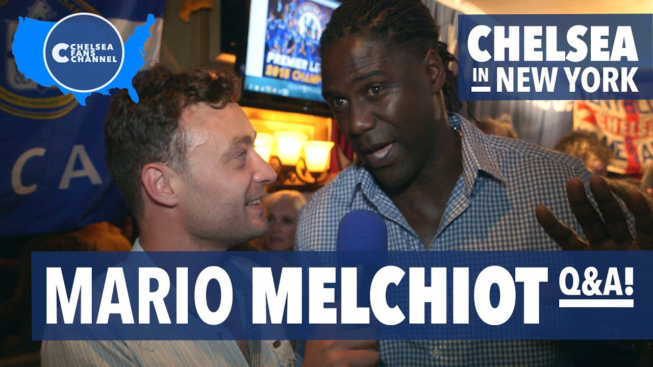 MARIO MELCHIOT CHELSEA INTERVIEW! - "I Love Chelsea Fans!" - US Pre ...