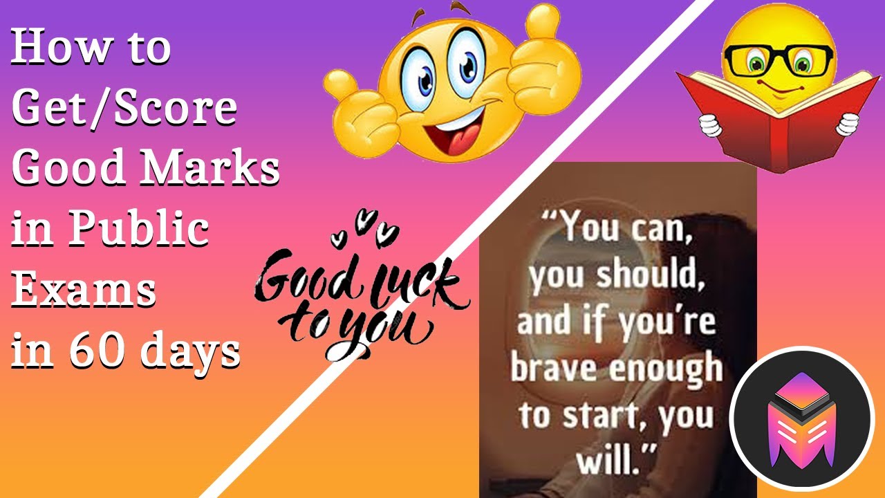 How to Get Good Marks in Public Exams 480 above/500 in 60 days - YouTube