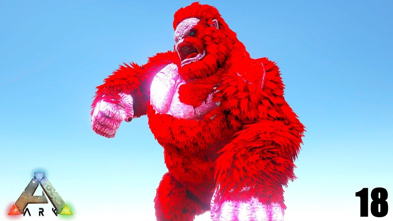 UBER BEAST PRIMEVAL MEGAPITHECUS GIANT GORILLA !! ARK Survival Evolved ...