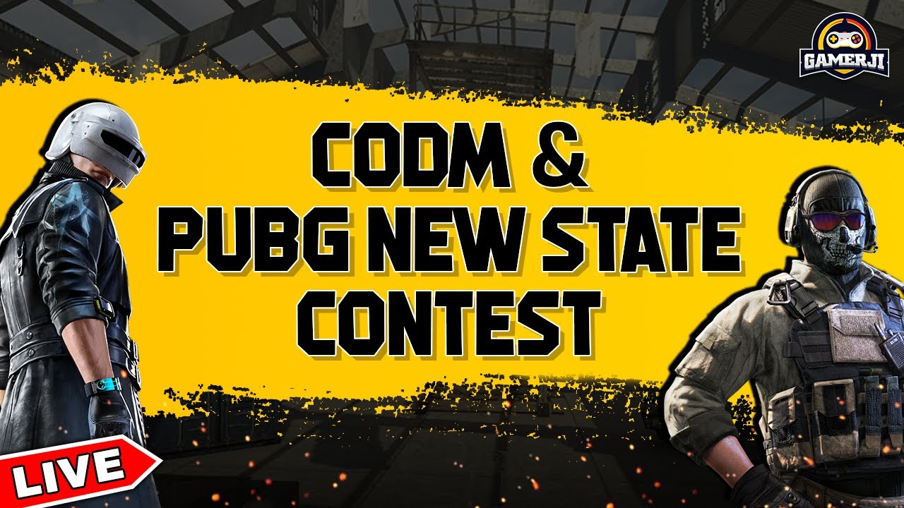 Watch Live | CODM & New State Mobile Contest | Prize Pool 10000 Coins ...