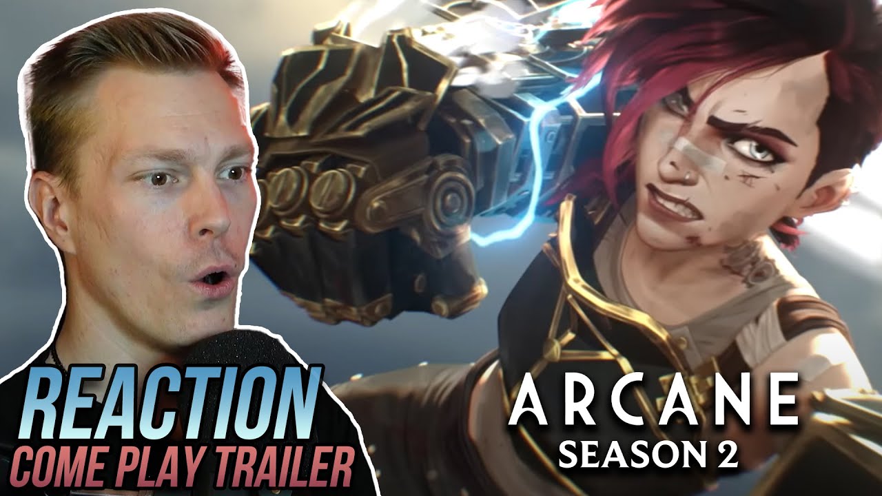 Arcane Season 2 "Come Play" REACTION - YouTube