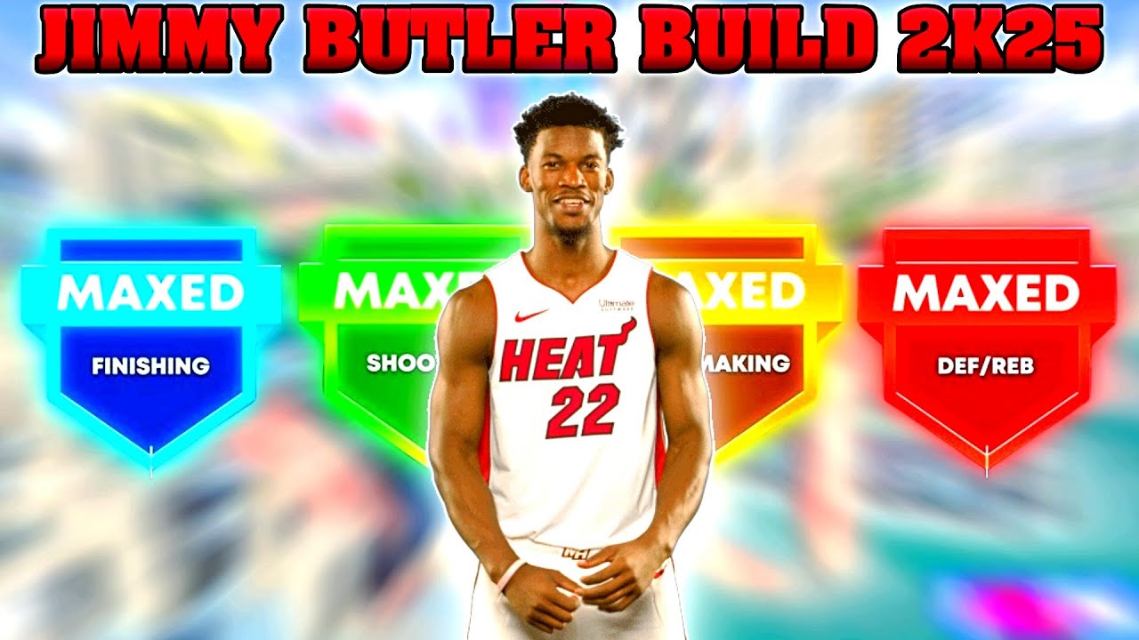 Jimmy Butler Build 2k25!!! Best 2 Way Diva Build for NBA 2k25 Next Gen ...