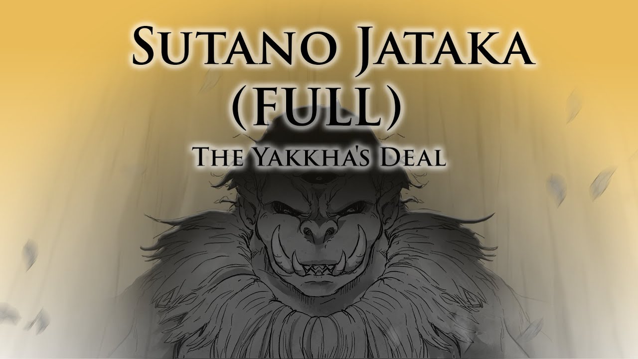 The Yakkha's Deal | Sutano Jataka (Full) | Animated Buddhist Stories ...