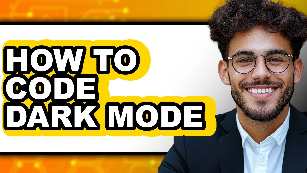 How to Code Dark Mode (easy Method) - YouTube