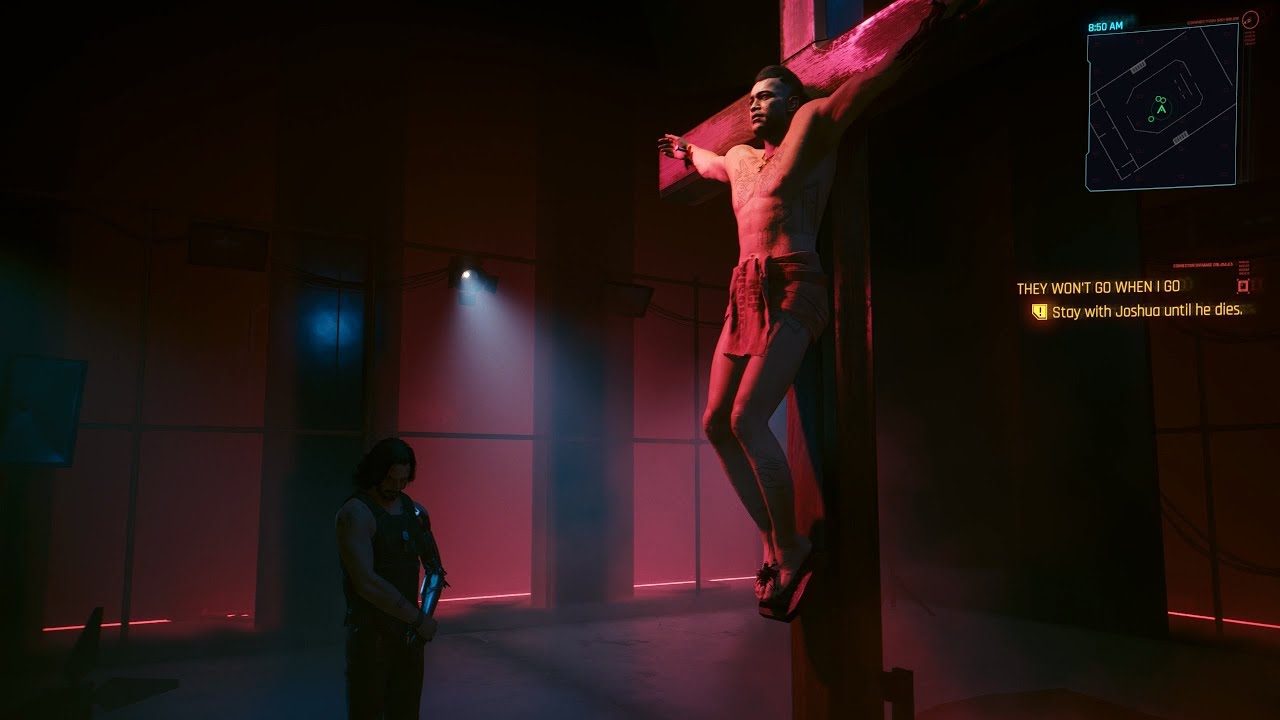 Crucifixion of Joshua | Cyberpunk 2077 2.0 - YouTube