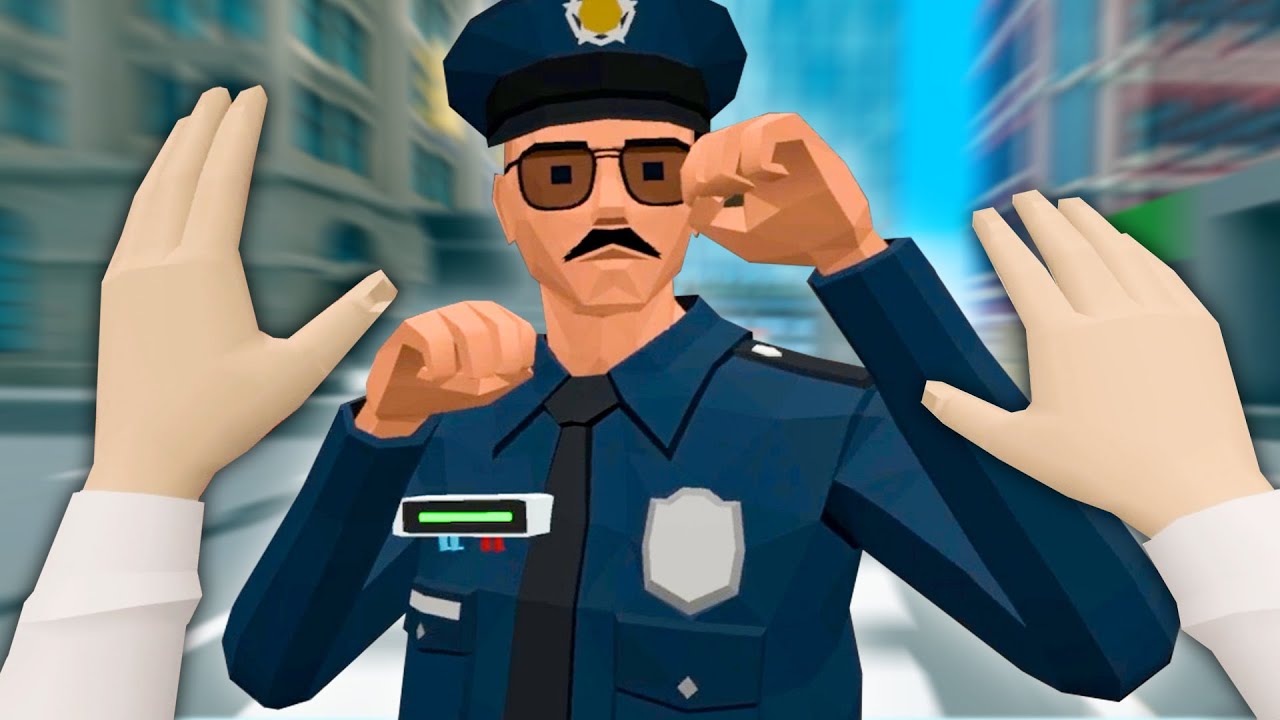 Using Deadly Force to Escape Virtual Reality POLICE! - Frenzy VR! - YouTube