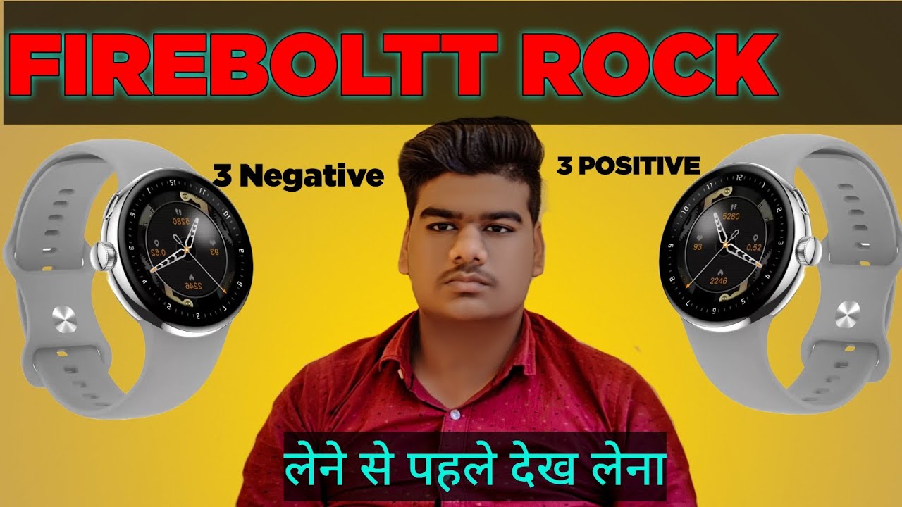 Fire Boltt Rock Bluetooth calling Smartwatch Review | Best Smartwatch ...