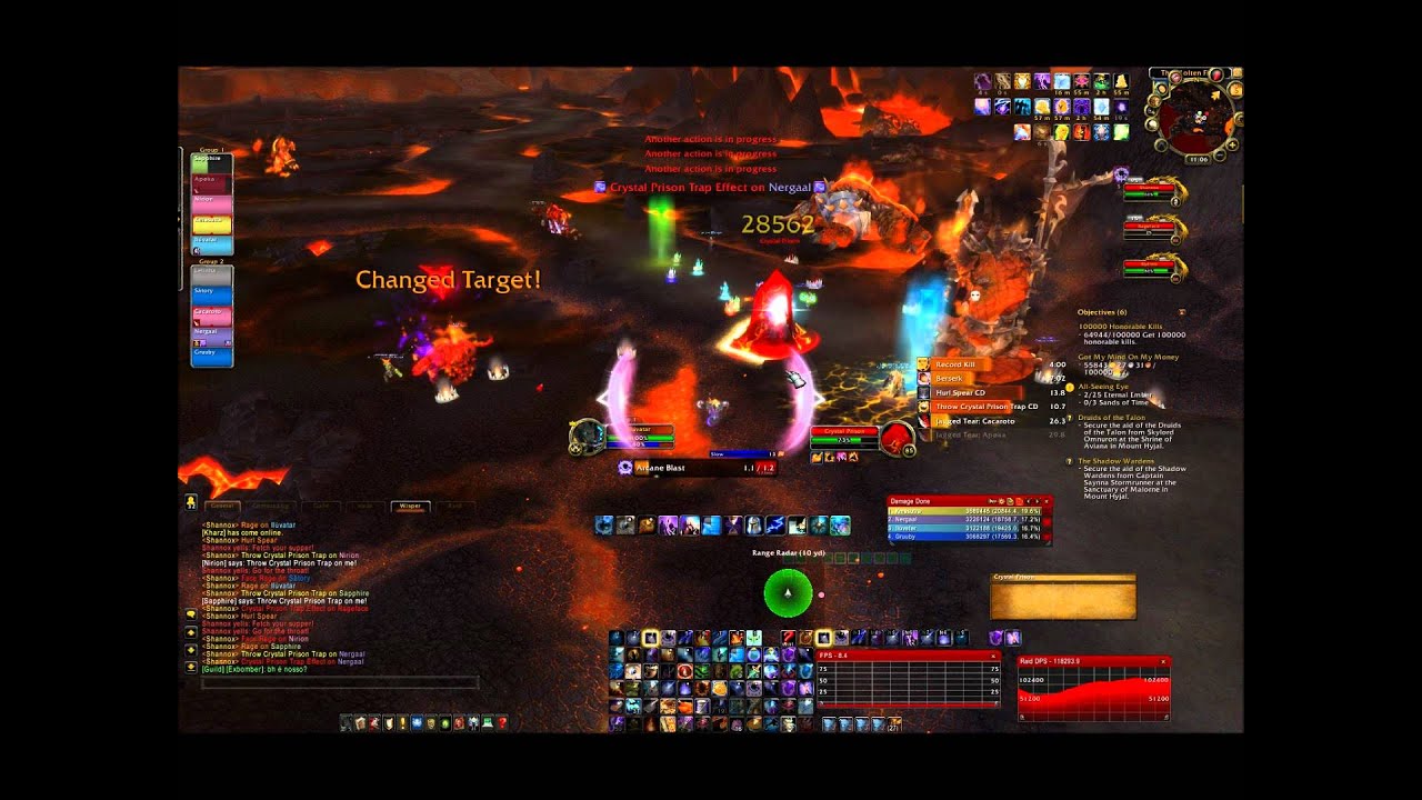 Shannox 10man Normal WoW Líder BR - YouTube