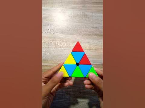 How to make pattern on Pyraminx Cube #shorts #rubikscube #creator #ytshorts #treding - YouTube