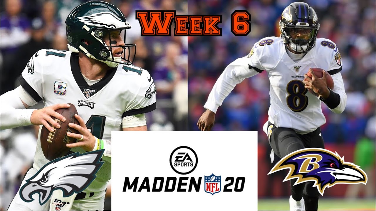 Ravens @ Eagles | 2020 NFL season week 6 - YouTube