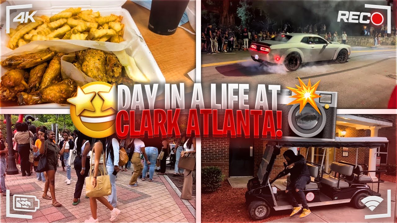 LIT DAY IN A LIFE AT CLARK ATLANTA( HBCU VLOG PT1) - YouTube