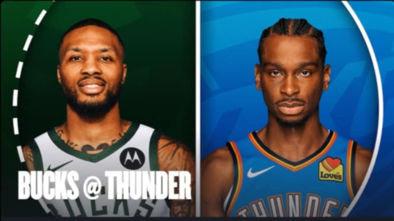 Milwaukee Bucks at Oklahoma City Thunder NBA Live Play by Play ...