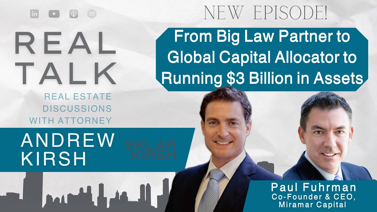 Big Law Partner to Global Capital Allocator to Running $3B in Assets ...