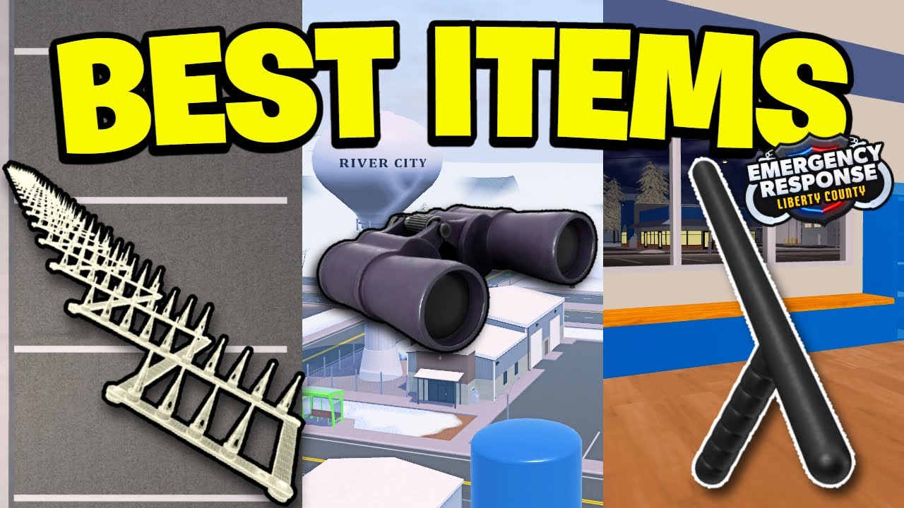 Top 5 Best POLICE TOOLS In ERLC! (Liberty County) - YouTube