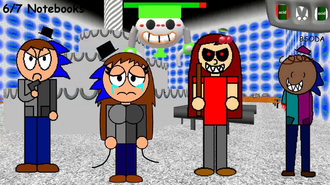 Dats 200 Subscriber Party - Baldi's Basics Birthday Bash decompiled mod ...