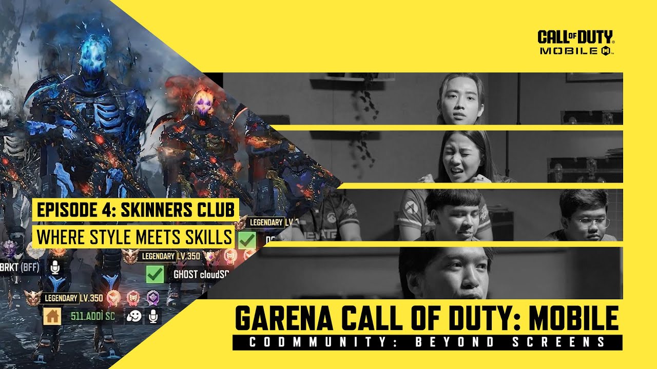 CODMMUNITY: Beyond Screens - EP04: Chasing Rarities CODM Skinners Club | Garena Call of Duty ...