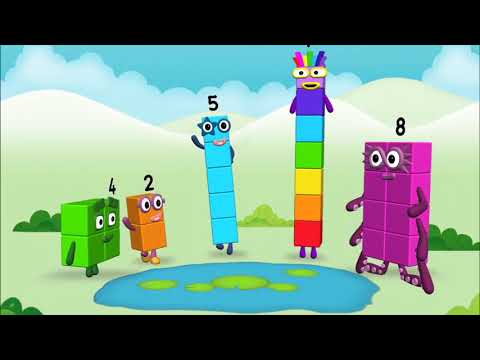 New Numberblocks 1 - 10 NumberBlocks Full Episodes Numberblocks Card ...