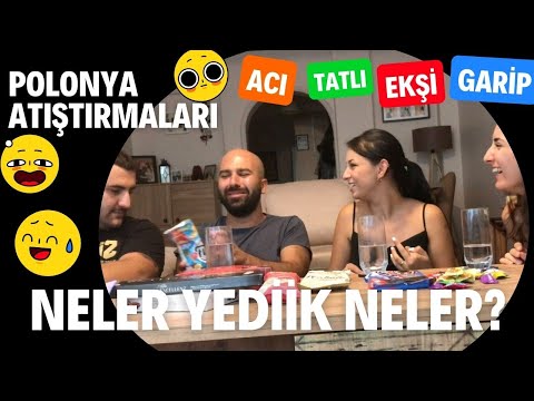 Polonya, Kore ve Fransa'dan Atıştırmalıkları Tattık! - Acı, Tatlı, Ekşi, Tuzlu - Midemiz Patladı!