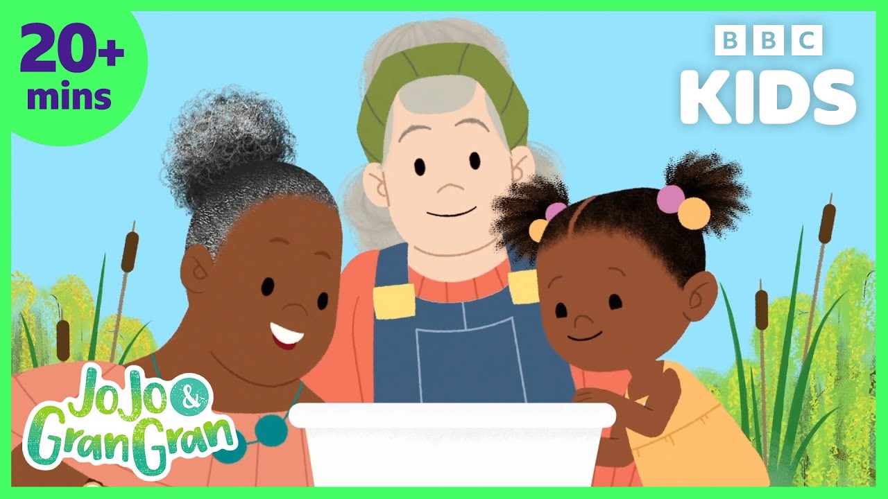 Splish Splash Fun with JoJo and Gran Gran | Water Adventures for Little ...