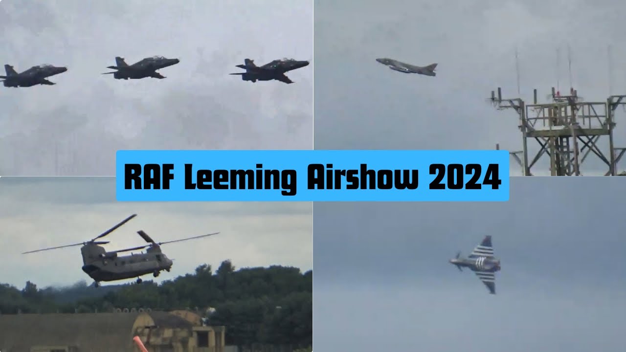 RAF Leeming Airshow 2024 - YouTube