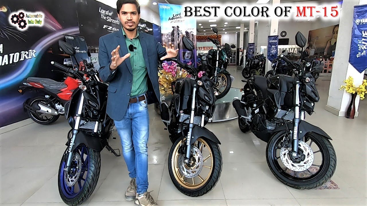 Which is Best Color of Yamaha MT15 BS6 | Customize your Warrior - YouTube
