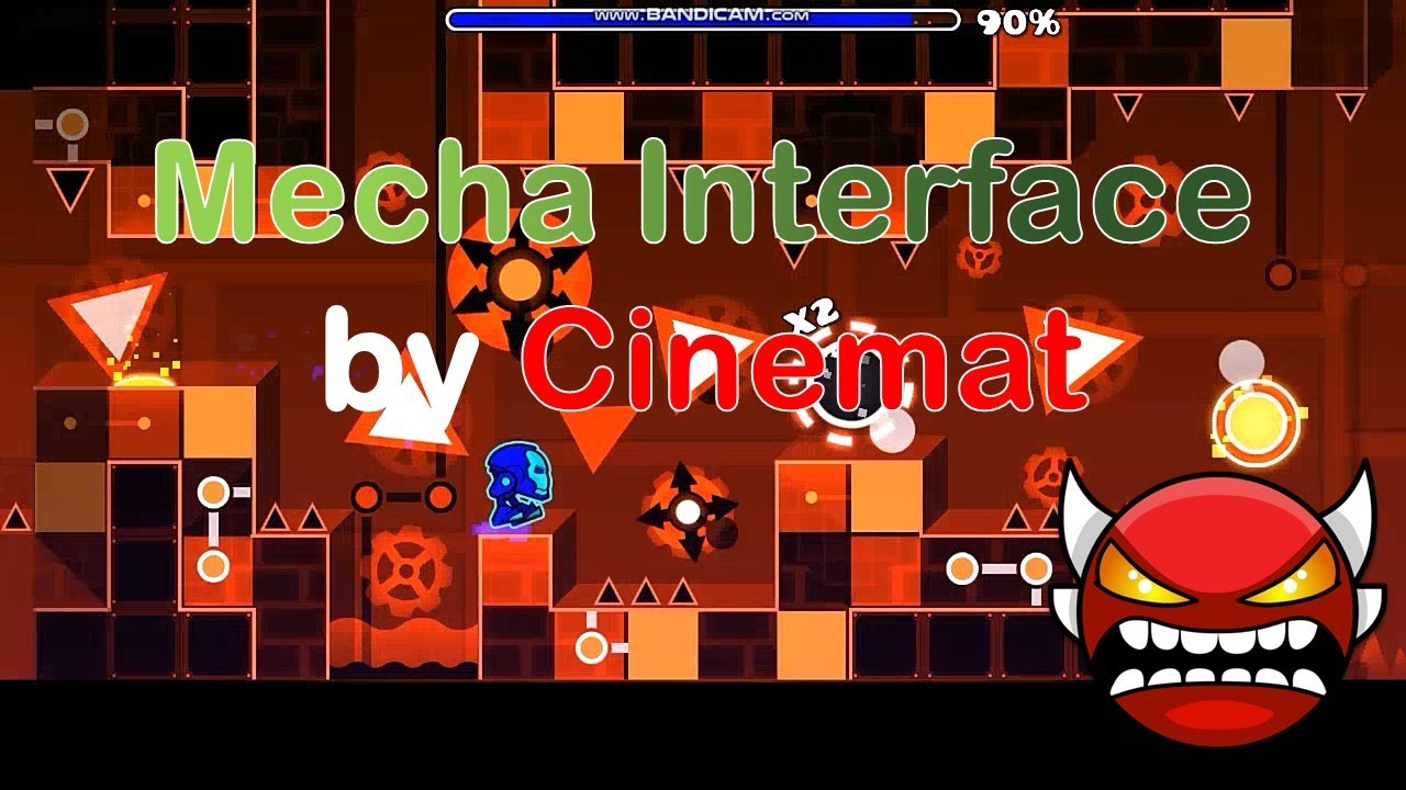 Geometry Dash Insane Demon-Mecha Interface - YouTube