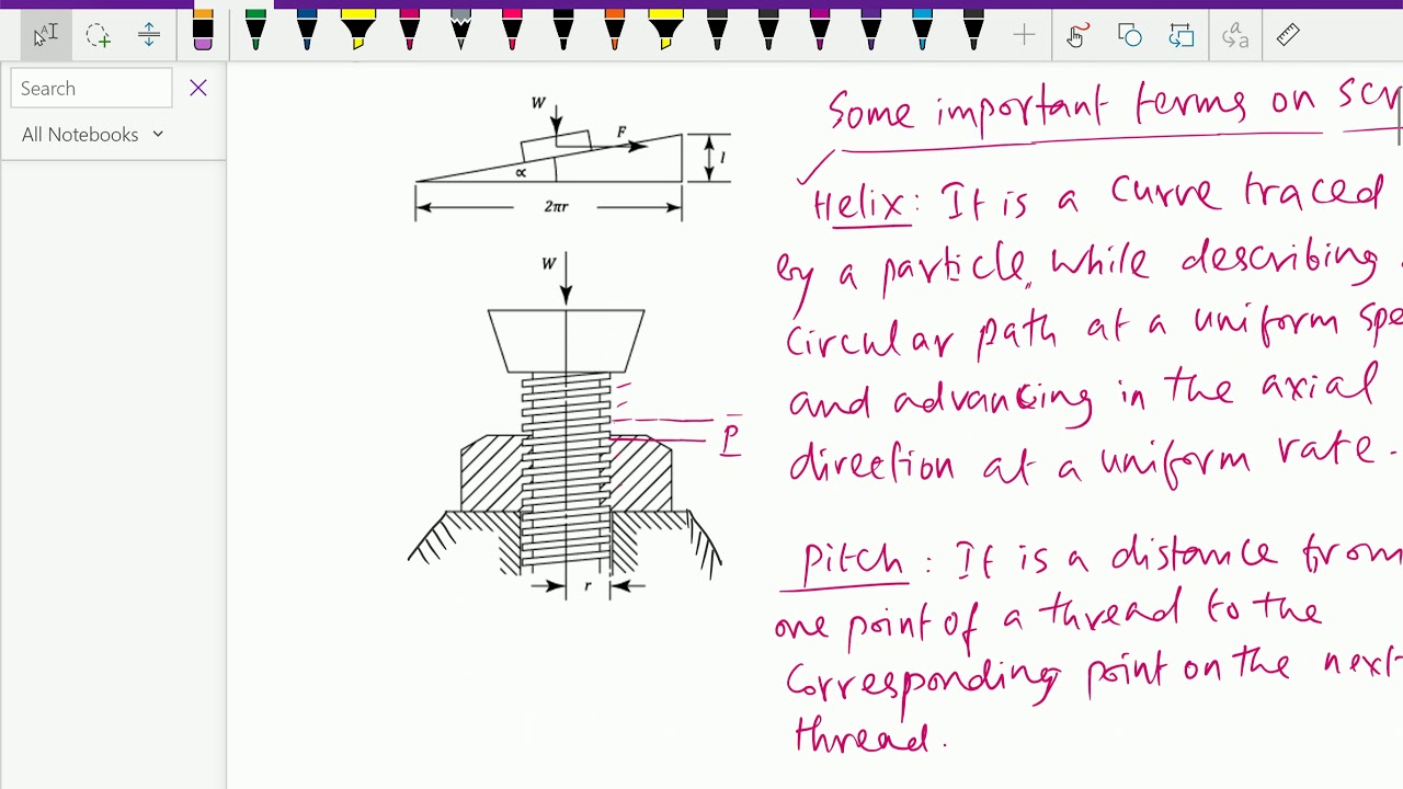 Engineering mechanics : - ( Application of Friction ; Screw Friction ...