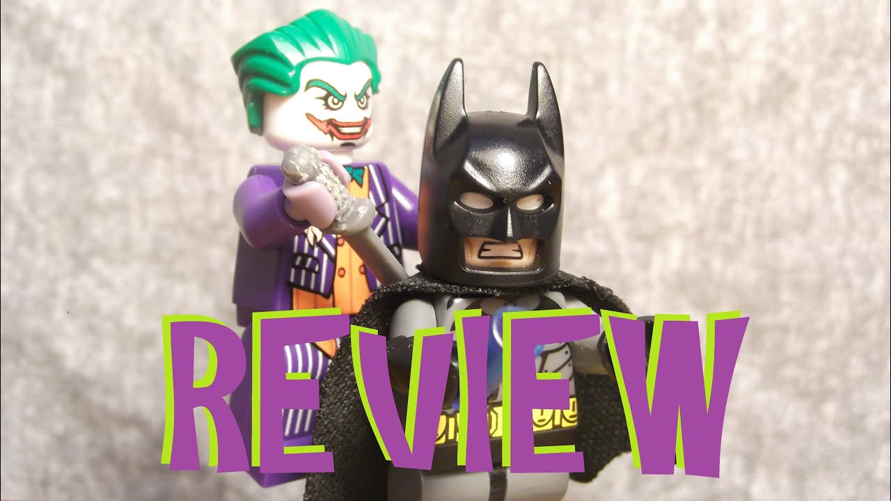 Custom Lego Arkham Asylum - Joker Minifigure Review - YouTube