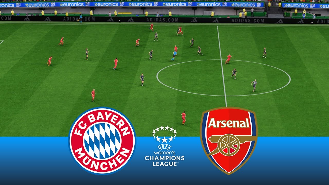 Bayern Munich vs Arsenal / UEFA Women's Champions League 24/25 / Full ...