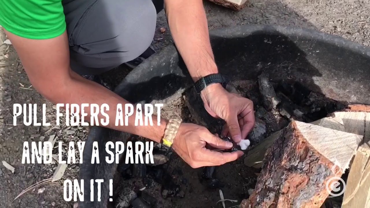 One spark fire - YouTube