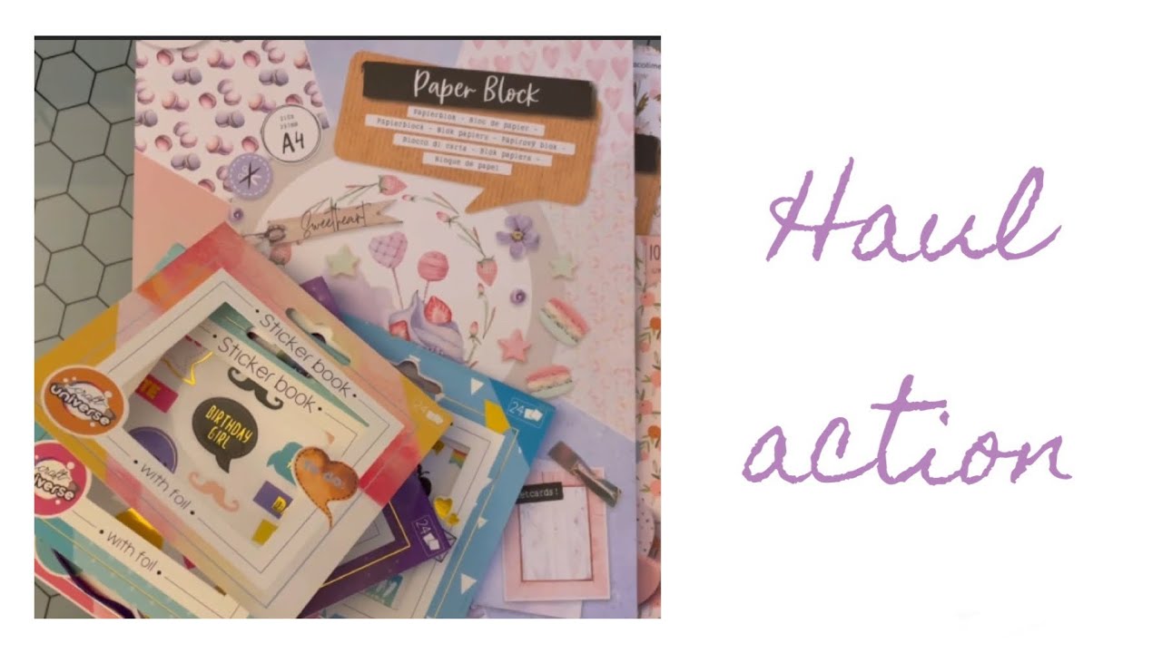 [ HAUL SCRAP ] Action juillet - YouTube