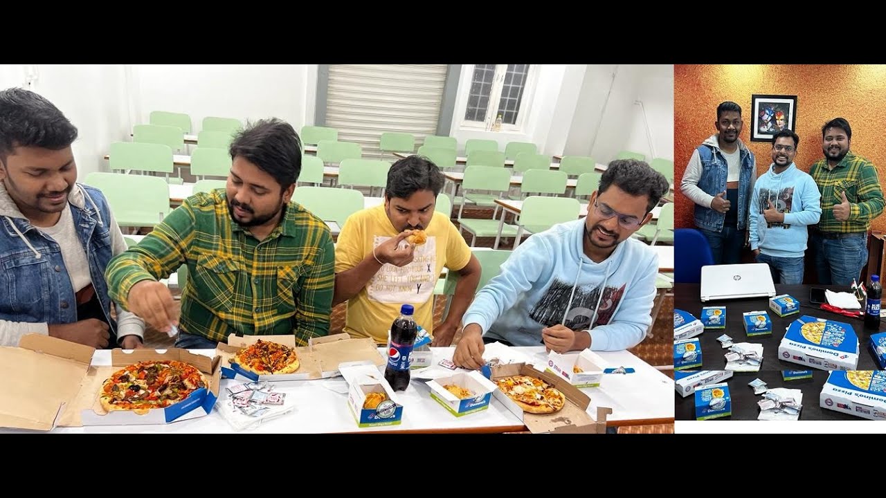 Data Gyan Pizza Party with Placed Students | Data Science Training with ...