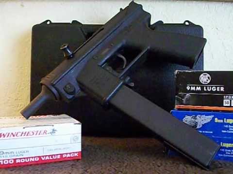 ASSAULT PISTOL! AB-10 TEC 9 High Capacity 9mm - YouTube