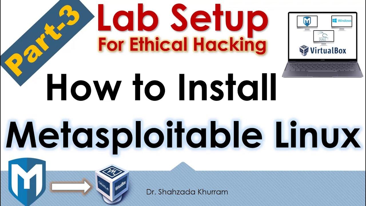 How to Install Metasploitable Linux | Lab Setup for Ethical hacking - YouTube